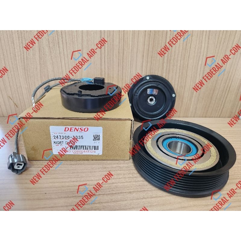 (ORIGINAL) DENSO HONDA ACCORD YEAR 2003 SDA AIR COND COMPRESSOR 7PK ...