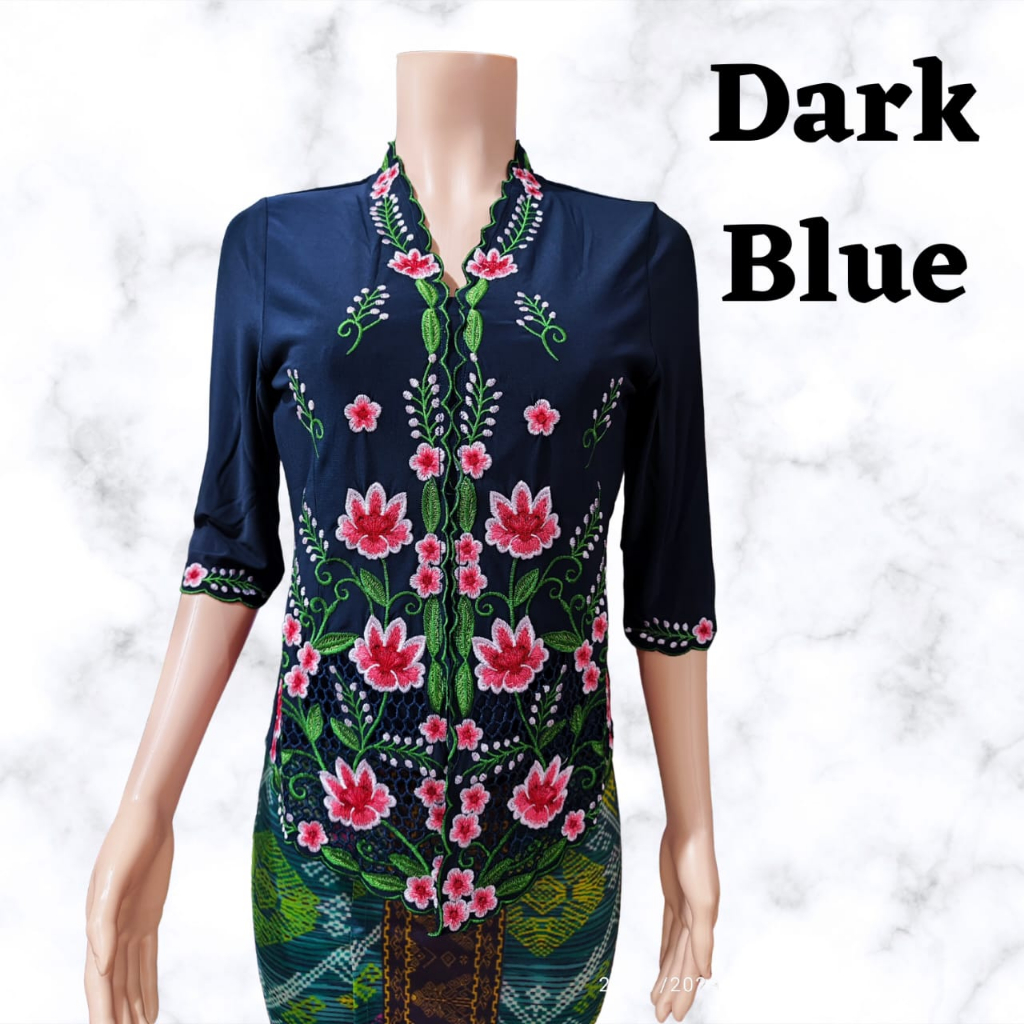 【READY STOCK】Baju Kebaya Nyonya Kain Elastic / Getah Premium Pelbagai ...