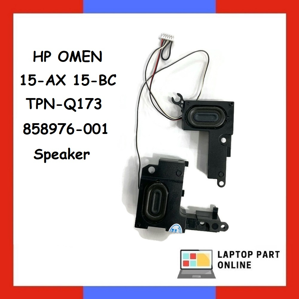 HP OMEN 15-AX 15-BC TPN-Q173 858976-001 Speaker | Shopee Malaysia