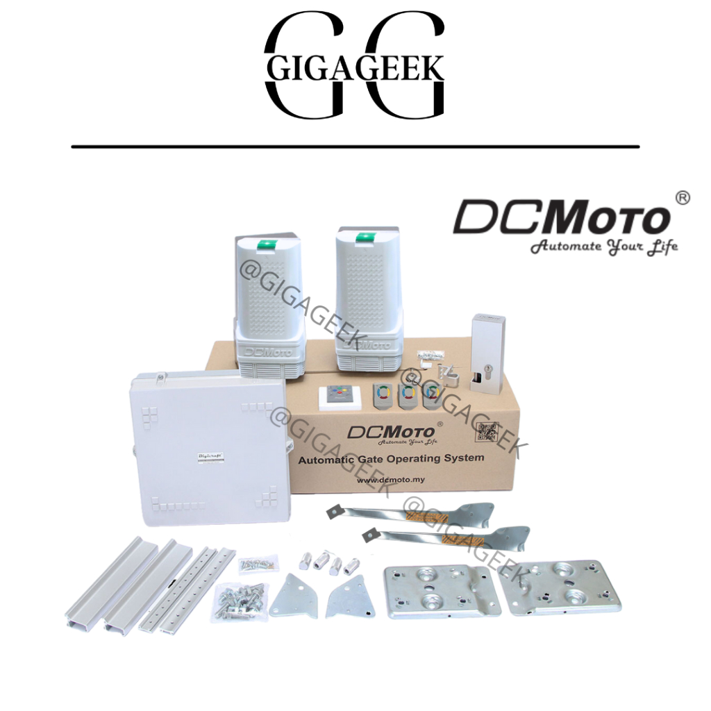[READY STOCK] DCMOTO GFM925W AUTOGATE SYSTEM DC MOTO WITH *BATTERY ...