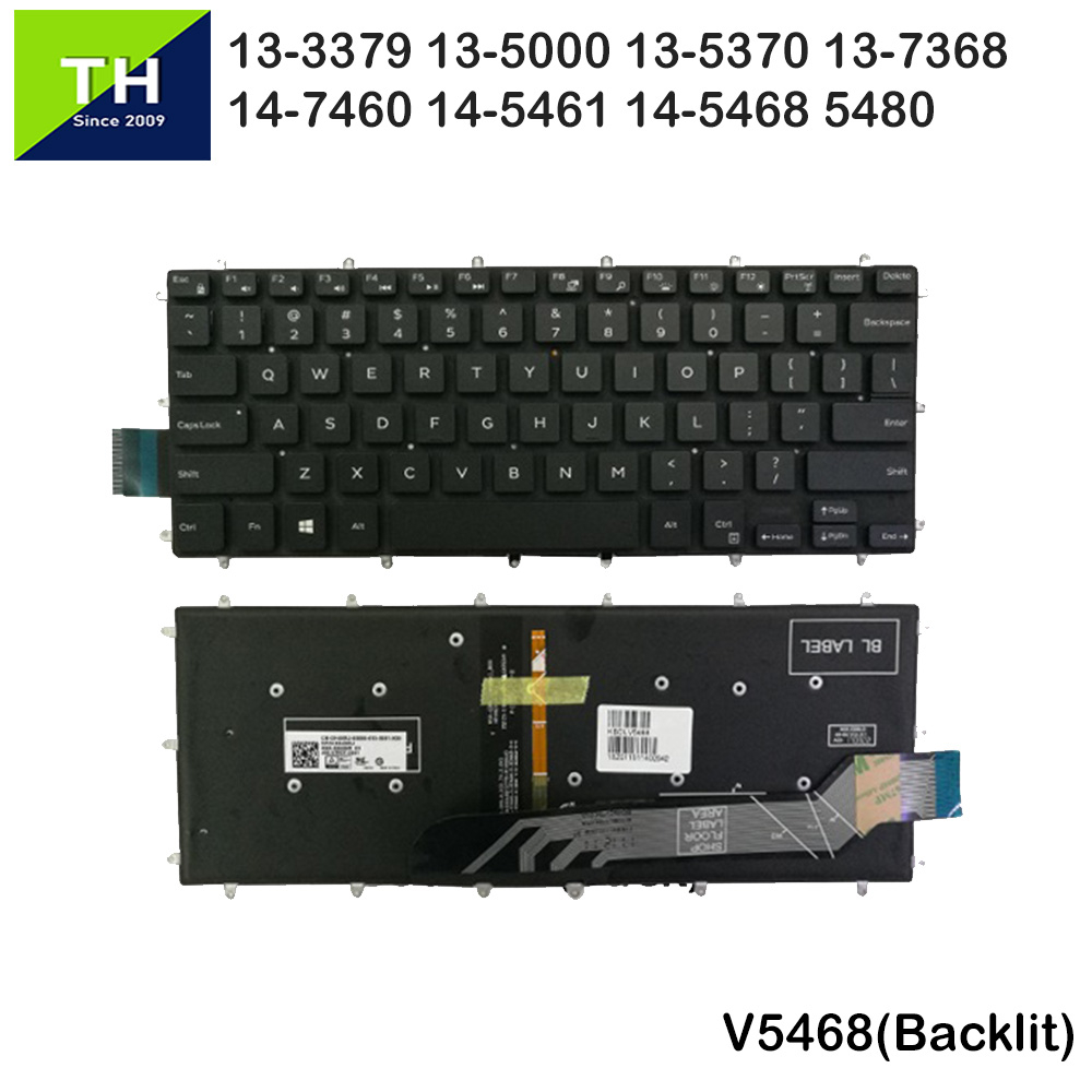 Dell Inspiron 13-7368 13-7375 13-7378 14-7460 14-5468 V5468 Backlit ...