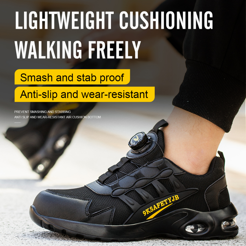 Labor protection shoes, four season style, anti impact, anti puncture ...