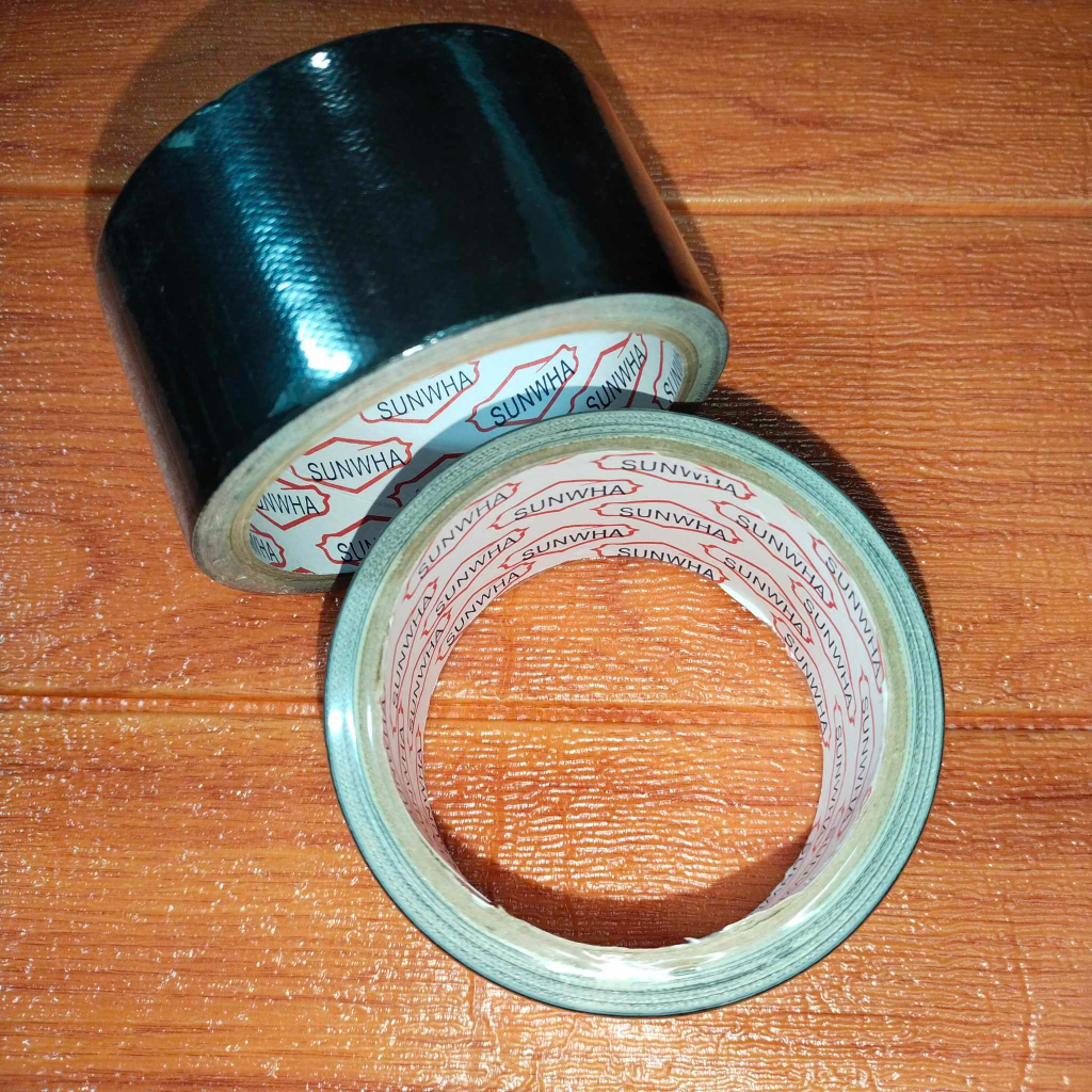 Cloth tape/Binding Tape 48mm masking tape Black/Binding/Marking/Label ...