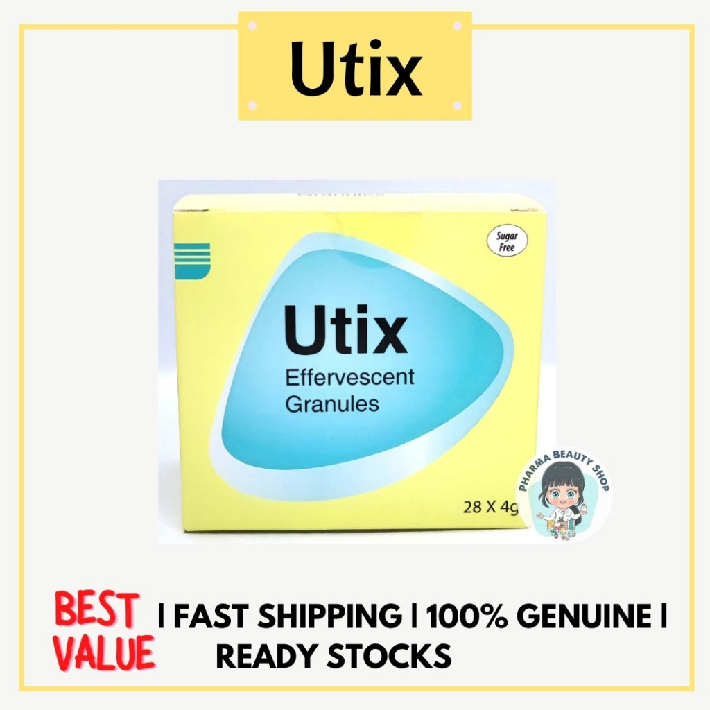 Utix Effervescent Granules 4g (12 sachets OR 28 sachets [BOX] OR 7 ...