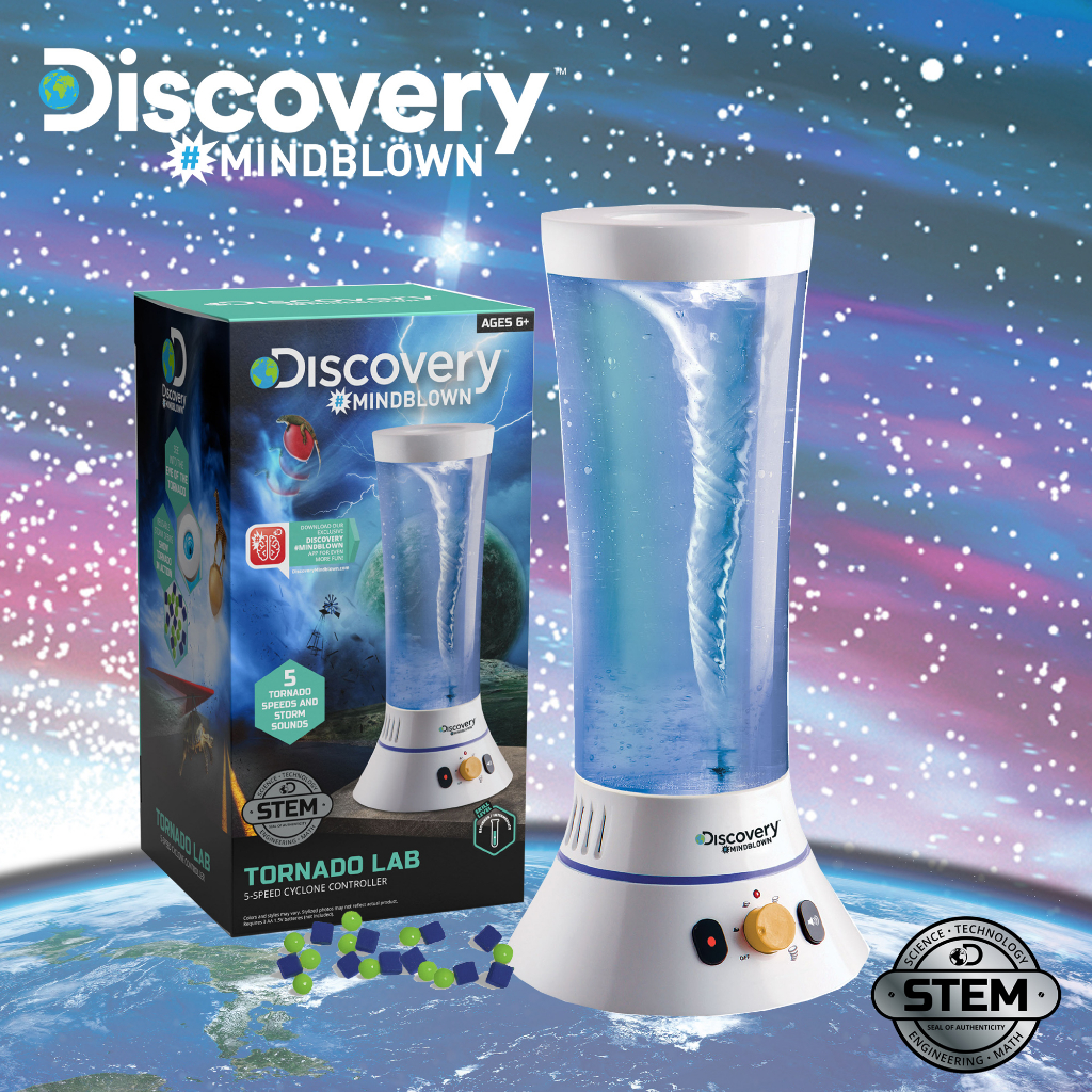 Discovery Mindblown Toy Tornado Lab (1423005771) Educational Learning Activity STEM Experiment ...