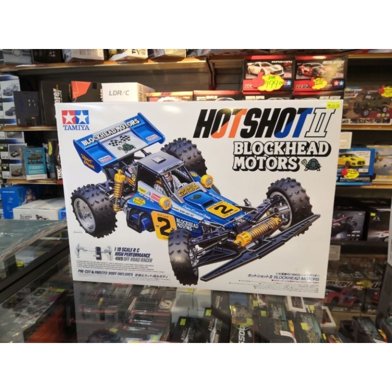 TAMIYA 58710 1/10 HOTSHOT II BLOCKHEAD MOTORS EDITION 4WD OFFROAD BUGGY ...
