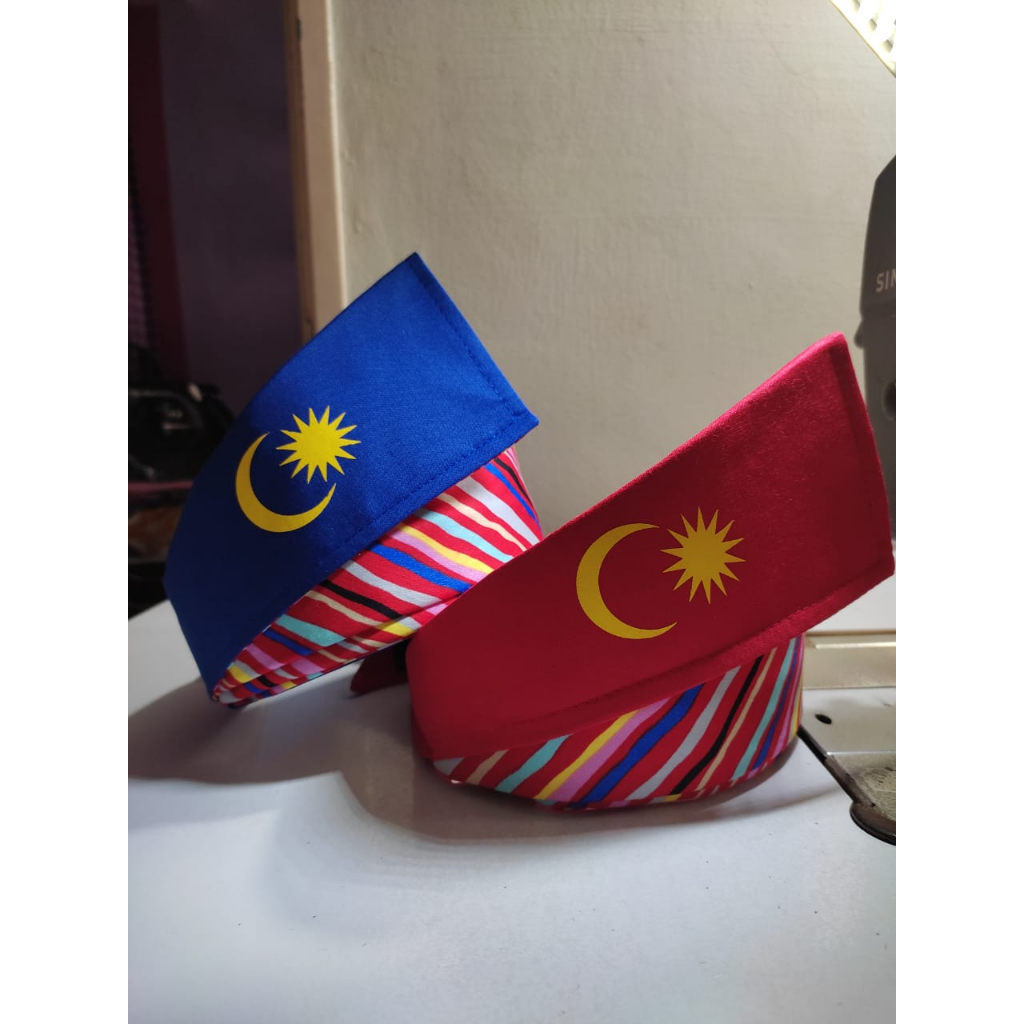 TANJAK MERDEKA BASE MERAH & BIRU | Shopee Malaysia