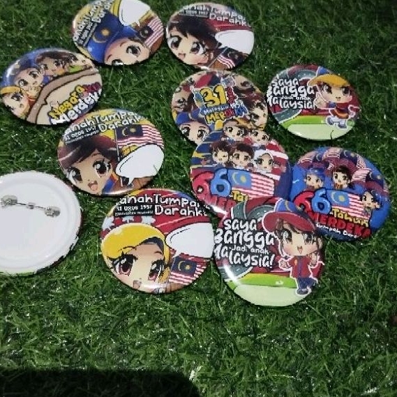 button badge merdeka | Shopee Malaysia