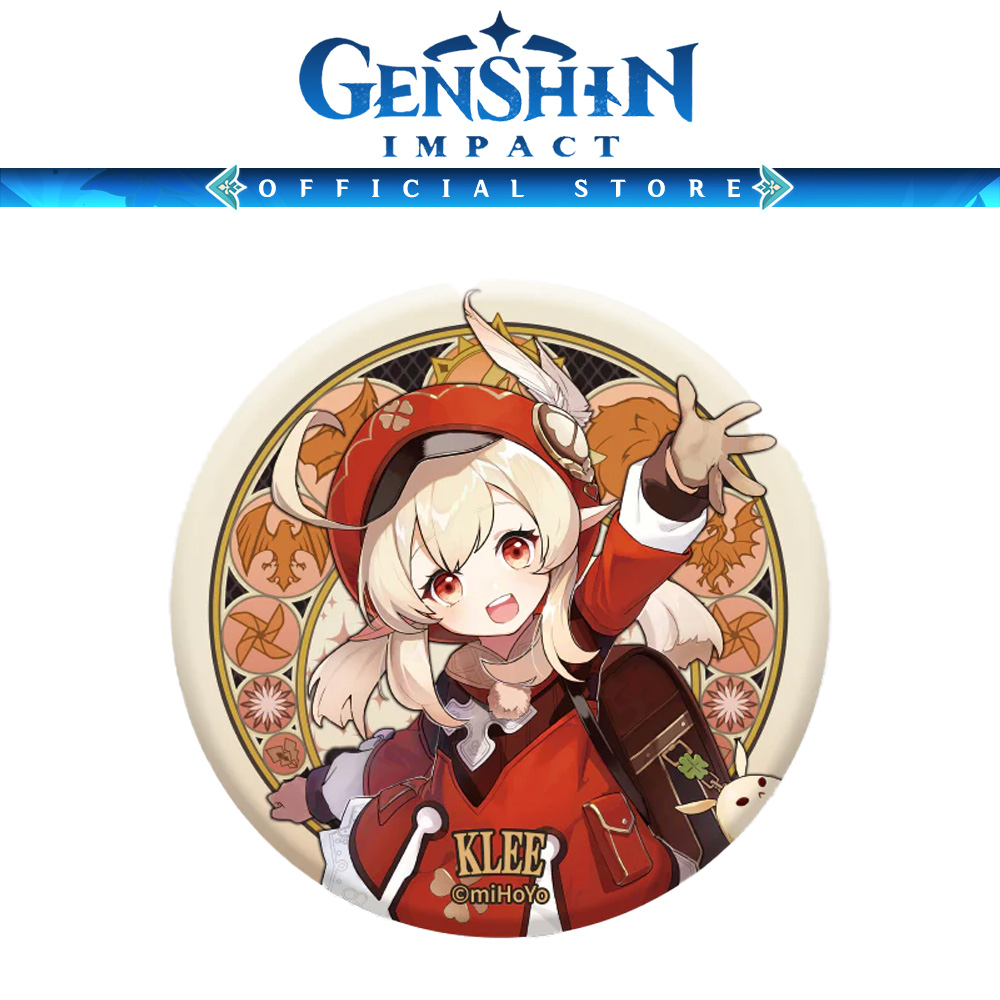 miHoYo Genshin Impact Character Badge Mondstadt Series - Klee | Shopee ...
