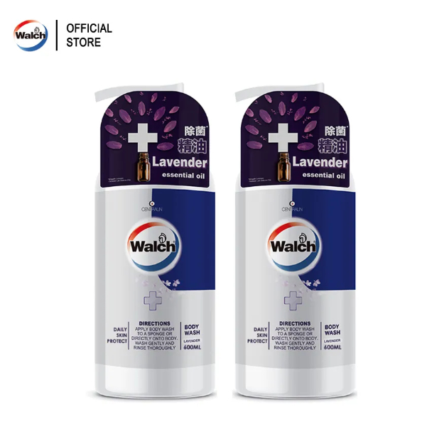 [TWIN PACK] Walch Body Wash Lavender 600ml | Shopee Malaysia