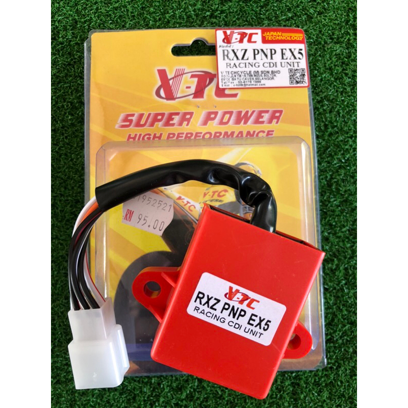 RXZ PNP EX5 RACING CDI UNIT RED (VTC) | Shopee Malaysia