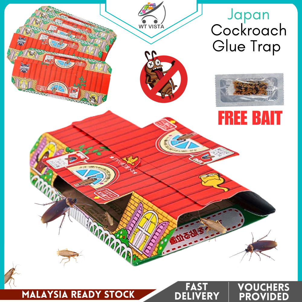 Gam Pelekat Umpan Lipas Cicak Japan Cockroach Lizard Glue Trap ...