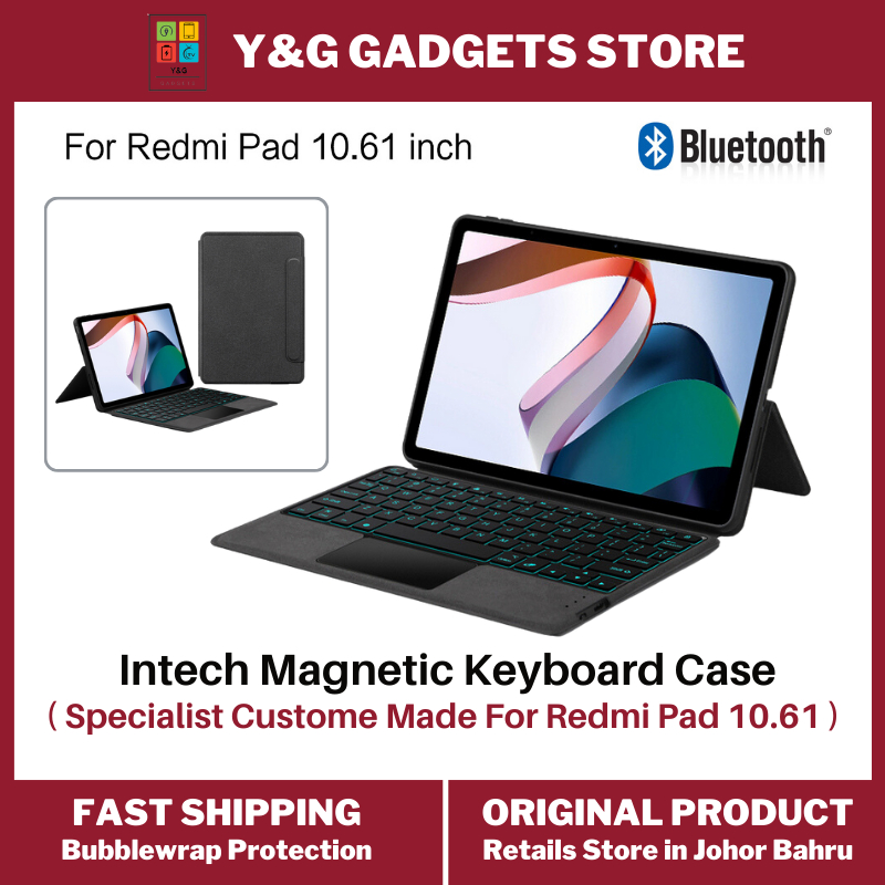 Keyboard Case For XIAOMI Redmi Pad 10.61" 2022 | Redmi Pad SE Tablet ...