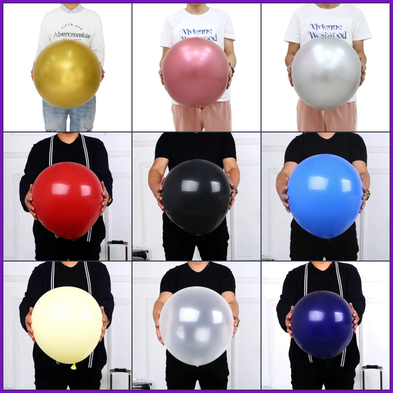 18Inch Metallic Color Latex Balloons /Retro Balloon/Pastel/Chrome Latex ...