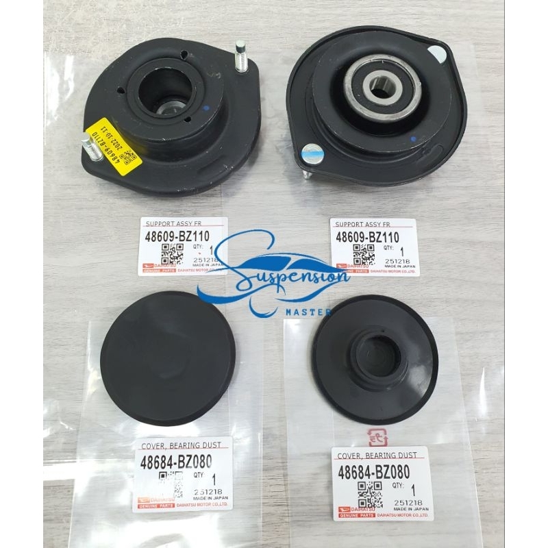 FRONT ABSORBER MOUNTING/ CAP -48609-BZ110/48684-BZ080 -PERODUA MYVI ...