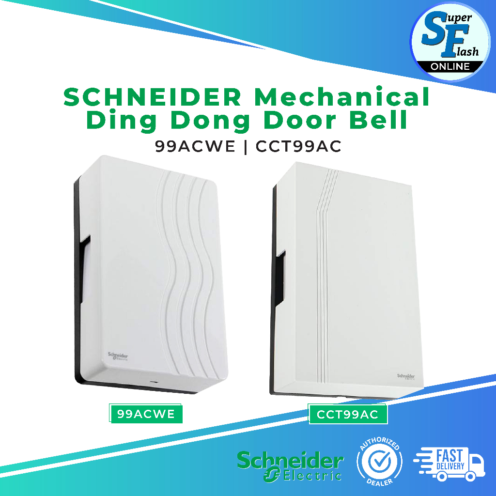 Schneider Mechanical Ding Dong Door Bell Chime 99ACWE / CCT99AC ...