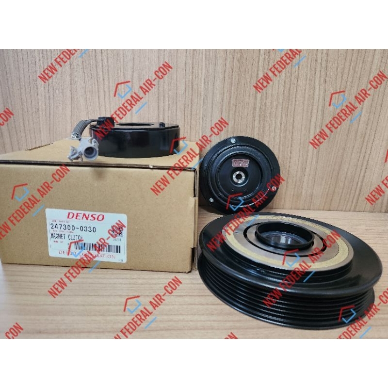 (ORIGINAL) DENSO TOYOTA ALTIS YEAR 2001 6PK CAR AC WIRE TYPE MAGNETIC ...