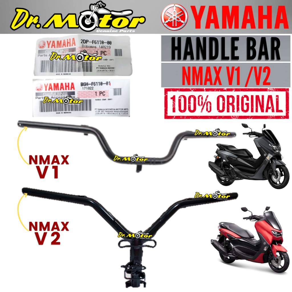 NMAX V1 V2 NMAX150 155 Handle Bar Besi Handal Comp Handel Steering ...