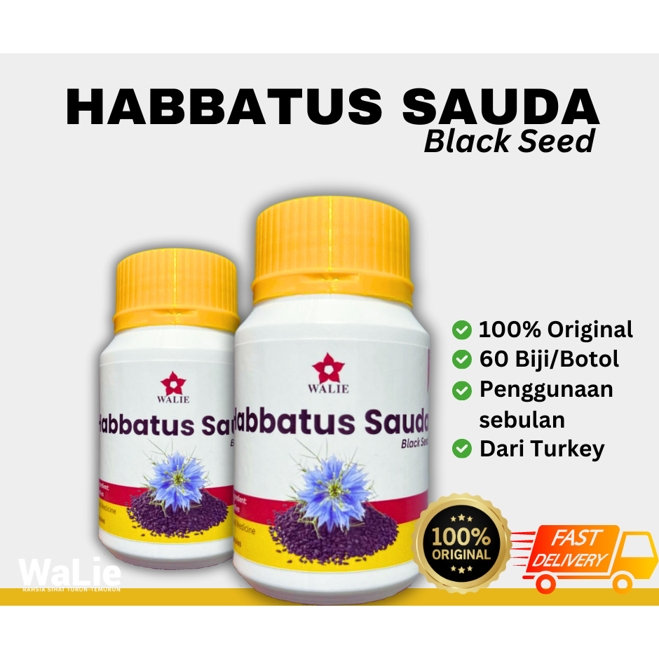 [100% ORIGINAL] HABBATUS SAUDA KAPSUL 60 @ BLACK SEED CAPSULE | Shopee ...