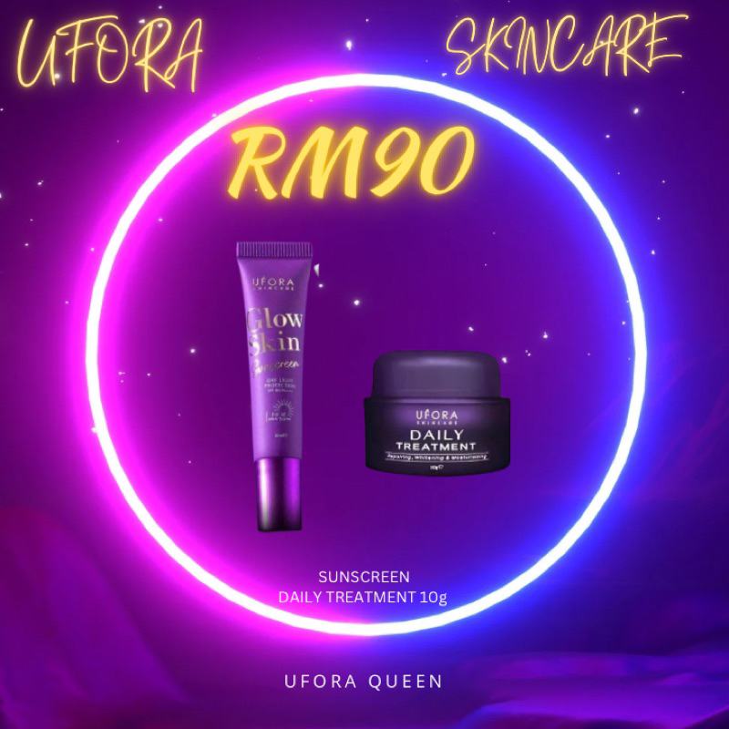 UFORA SUNSCREEN +DAILY TREATMENT 10g | Shopee Malaysia
