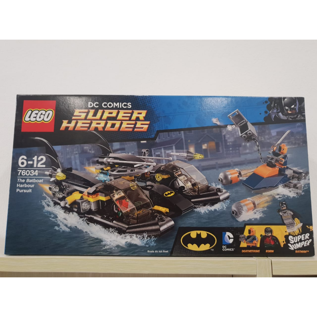Lego Batman 76034 Batboat Harbour Pursuit (NEW/MISB) | Shopee Malaysia