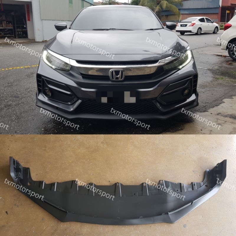 HONDA CIVIC FC TYPE R FRONT BUMPER LIP bodykit | Shopee Malaysia