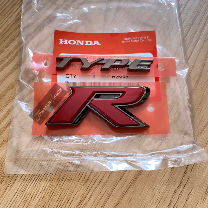 🇯🇵 Honda Smoke Type-R Emblem for Civic FK8 Front Grill 💯 Original Parts ...