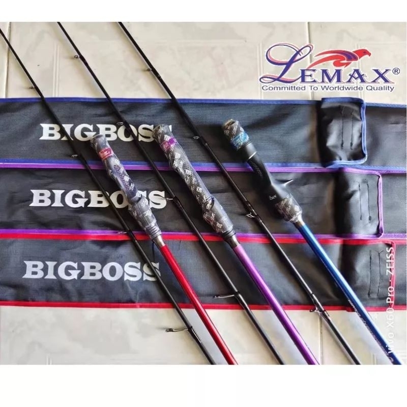Lemax Big Boss Rod Series (free gift 🎁 1 jig) | Shopee Malaysia