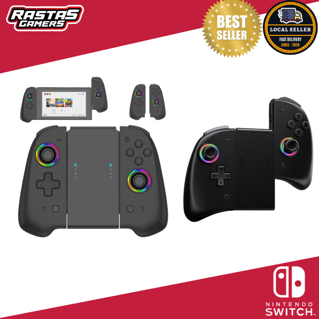NSW Nintendo Switch Pro Controller - Black (YS14)/Classic Black (YS53 ...