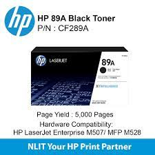 GENUINE HP 89A (CF289A) Black Original LaserJet Toner Cartridge ...