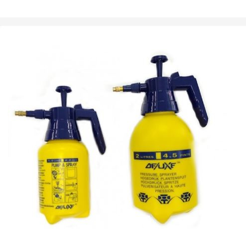 ROCKEY 1L/2L Manual Pressure Sprayer Garden Water Pump Portable Spray ...