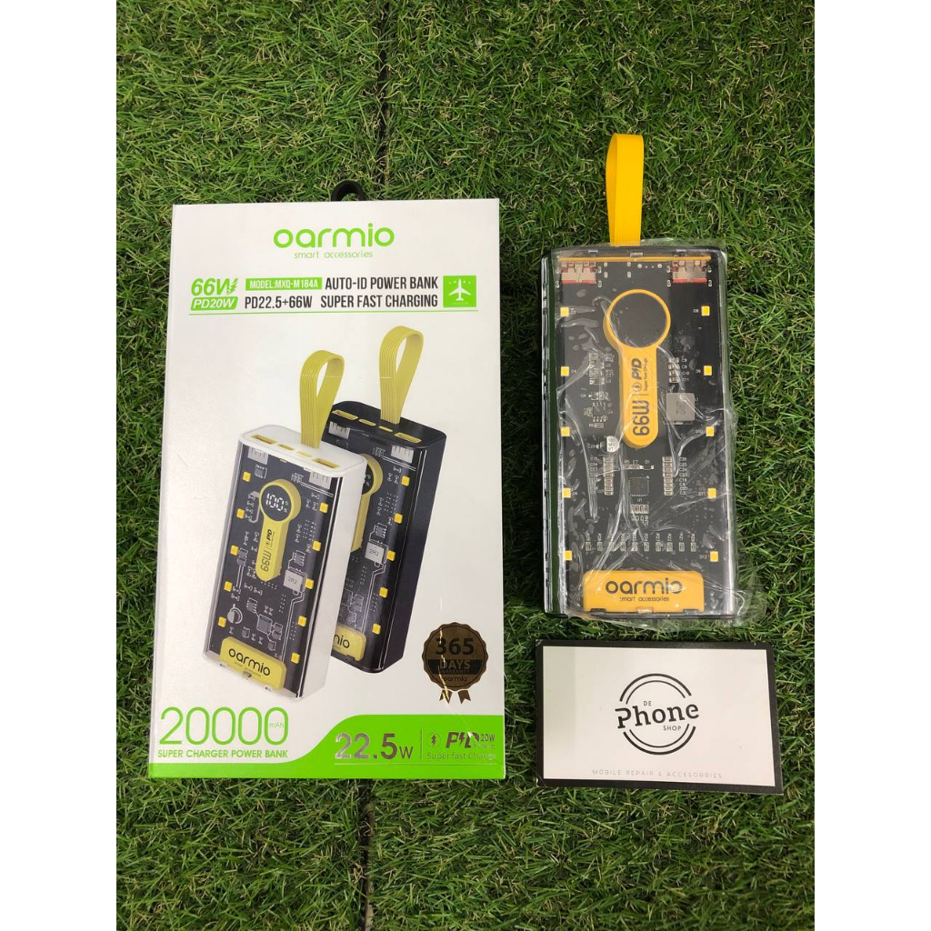 OARMIO PD22.5+66W SUPER FAST CHARGING POWER BANK 20000mah | Shopee Malaysia