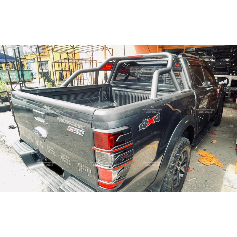 Ford Ranger T6 T7 T8 Roll Bar With LED Brake Light ranger sport bar ...