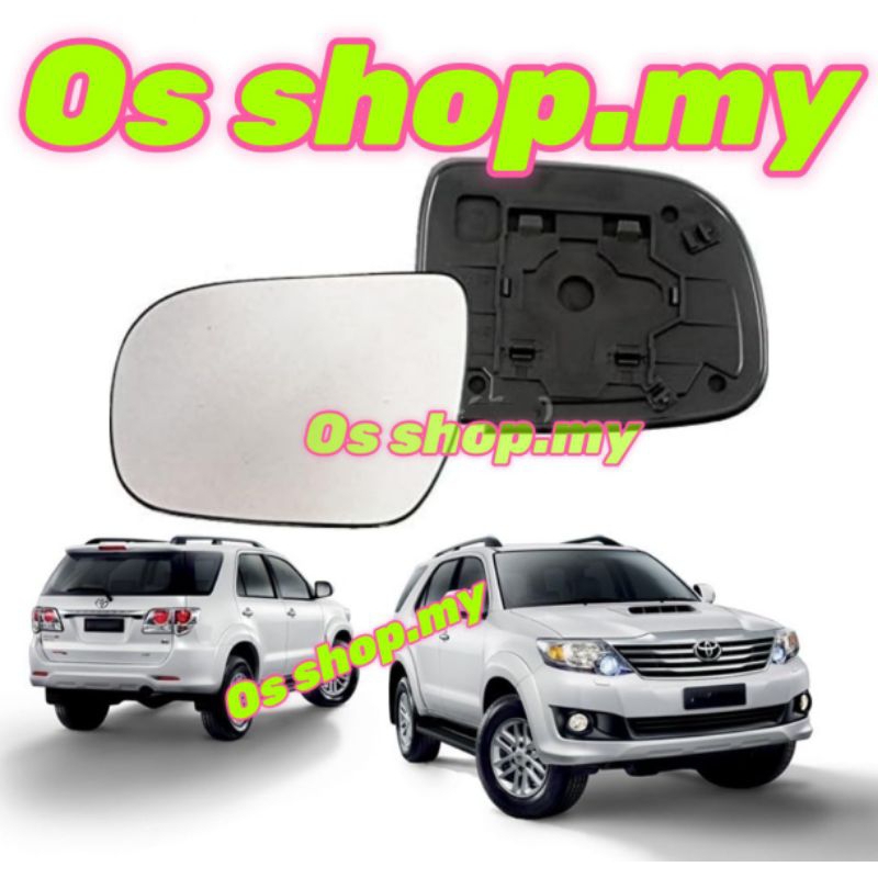 Toyota Fortuner TGN51 TGN61 KUN51 KUN61 2011-2014 Side Mirror Glass ...