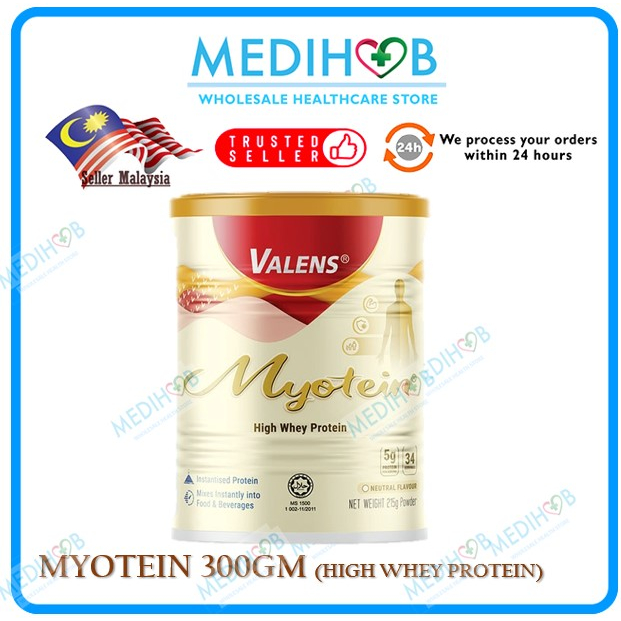 Valens Myotein Whey Protein Concentrate (300g) (EXP 4/2026) | Shopee ...