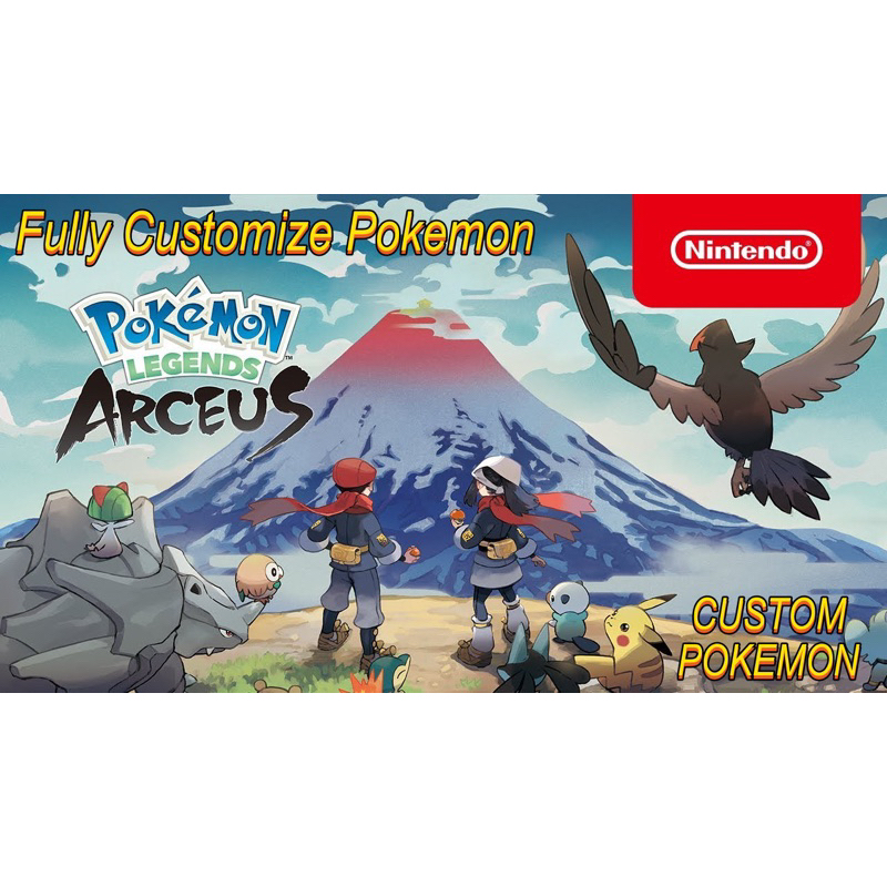 Pokemon Legends Arceus Custom 238 (Nintendo) | Shopee Malaysia
