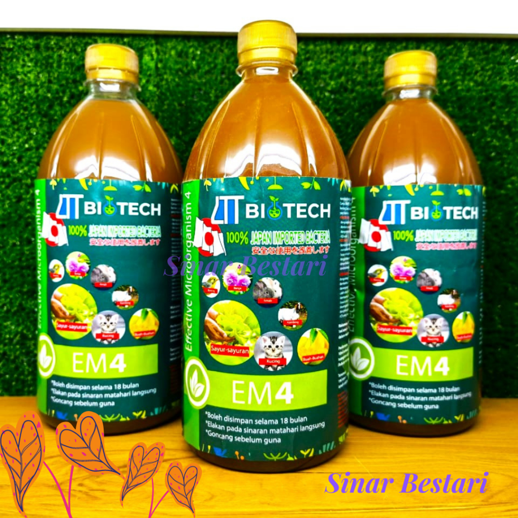 LTT BioTech EM4 Jernihkan air Aquarium Fish Ikan Pokok Baja Organik ...