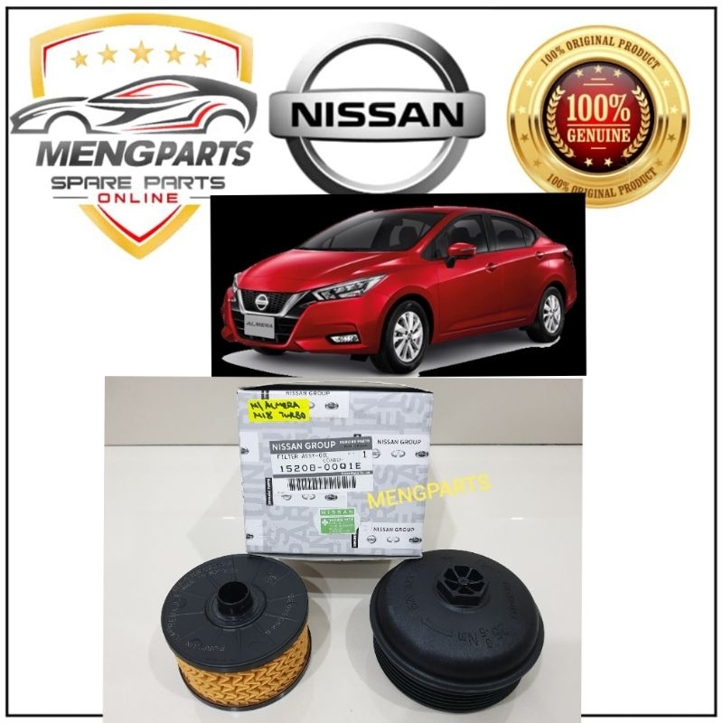 ORIGINAL NISSAN ALMERA N18T 1.0 2019Y-2023Y OIL FILTER CASE , OIL ...
