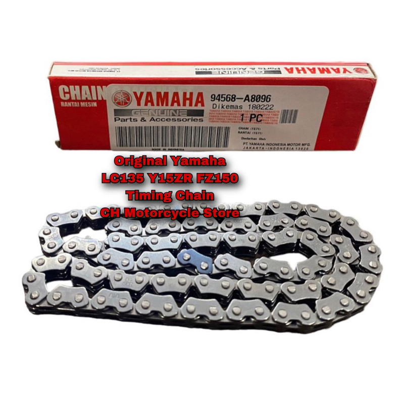 100% Original Yamaha LC135 Y15ZR Timing Chain FZ150 Silent 94568-A8096 ...