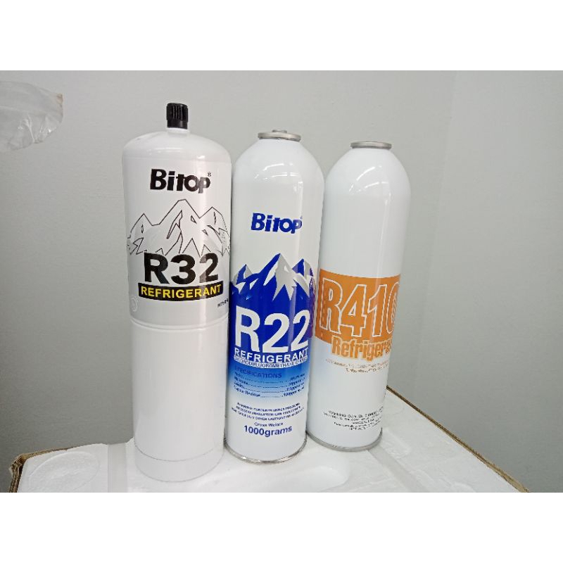 Refrigerant Baby Gas Cylinder R32/R22/R410 for air conditioner | Shopee Malaysia
