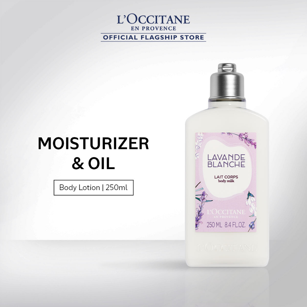 L'Occitane White Lavender Body Lotion (250ml) | Shopee Malaysia