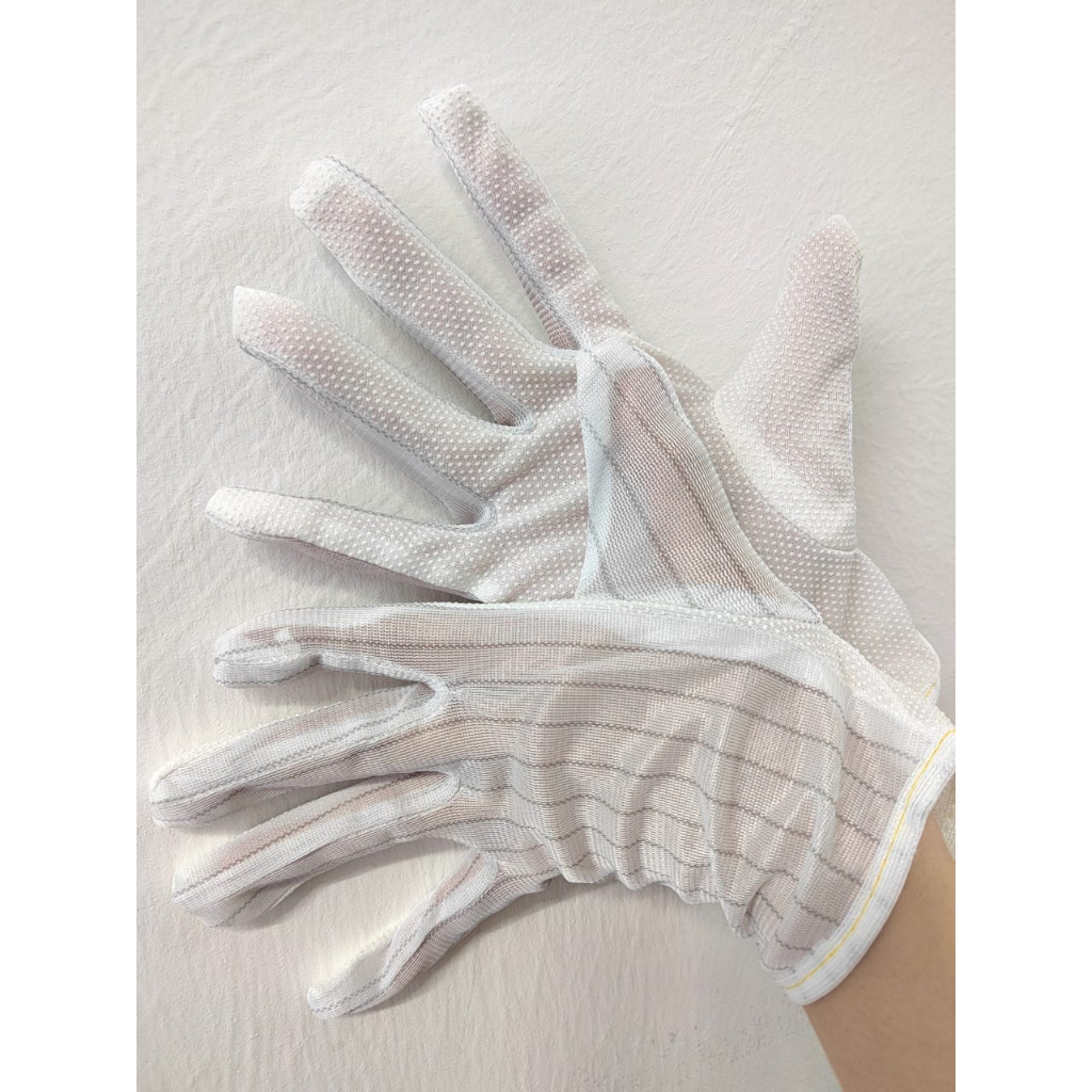 10 pairs/pack ESD Gloves Anti-static Conductive Electronic Working With ...