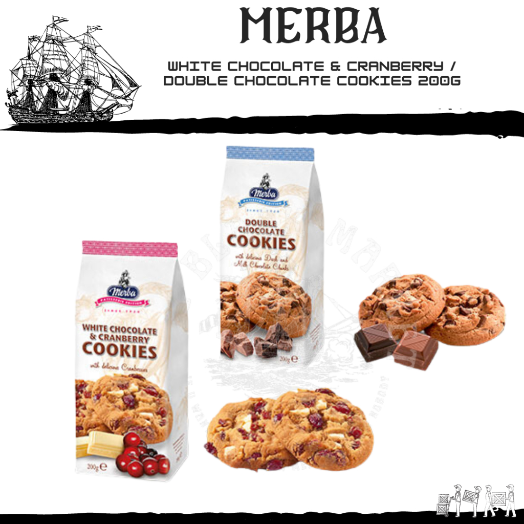 Merba Patisserie Cookies Assorted Flavours 200g | Shopee Malaysia