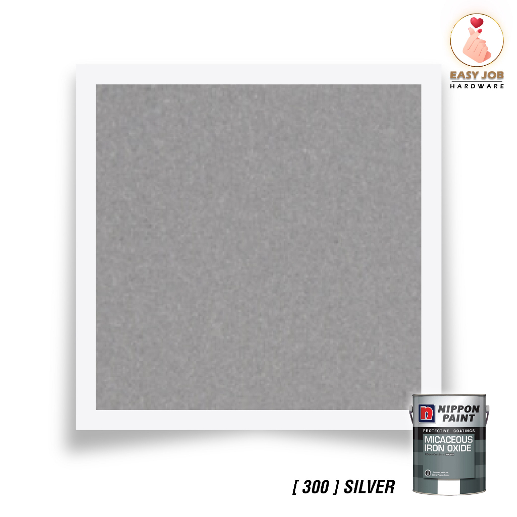 5L Nippon Paint Micaceous Iron Oxide Metal Paint Cat Minyak Paint ...