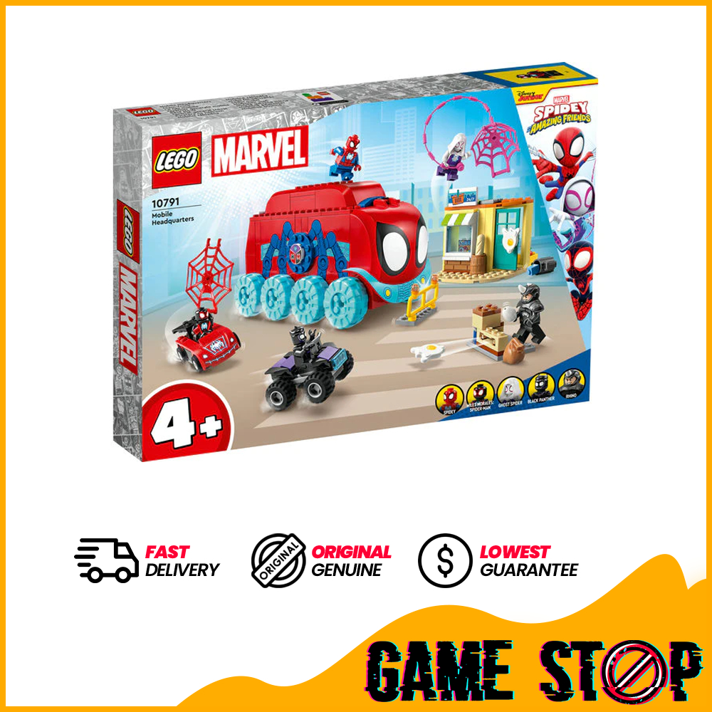 LEGO Marvel Team Spidey's Mobile Headquarters 10791 Building Set ...