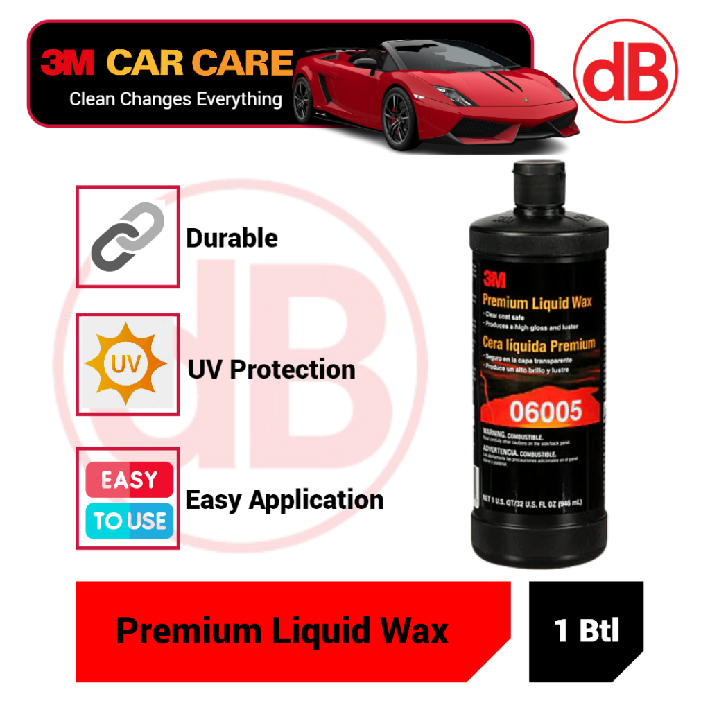 3M 06005 Premium Liquid Wax - (Car Care) | Shopee Malaysia