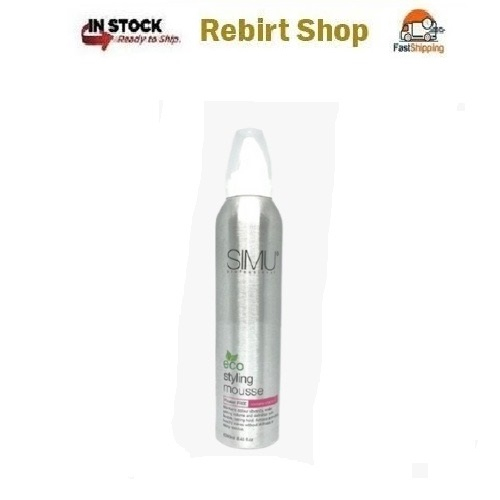 Simu Eco Hair Styling Mousse Paraben Free 280ml | Shopee Malaysia