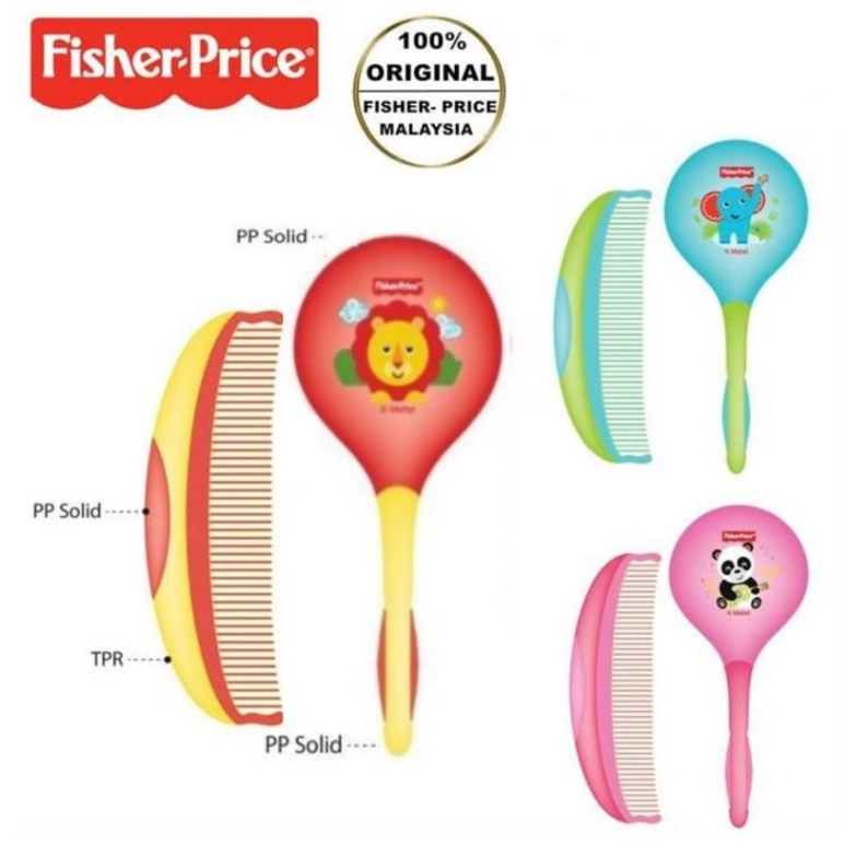 FISHER PRICE Baby Brush And Comb Set / Sikat Baby | Shopee Malaysia