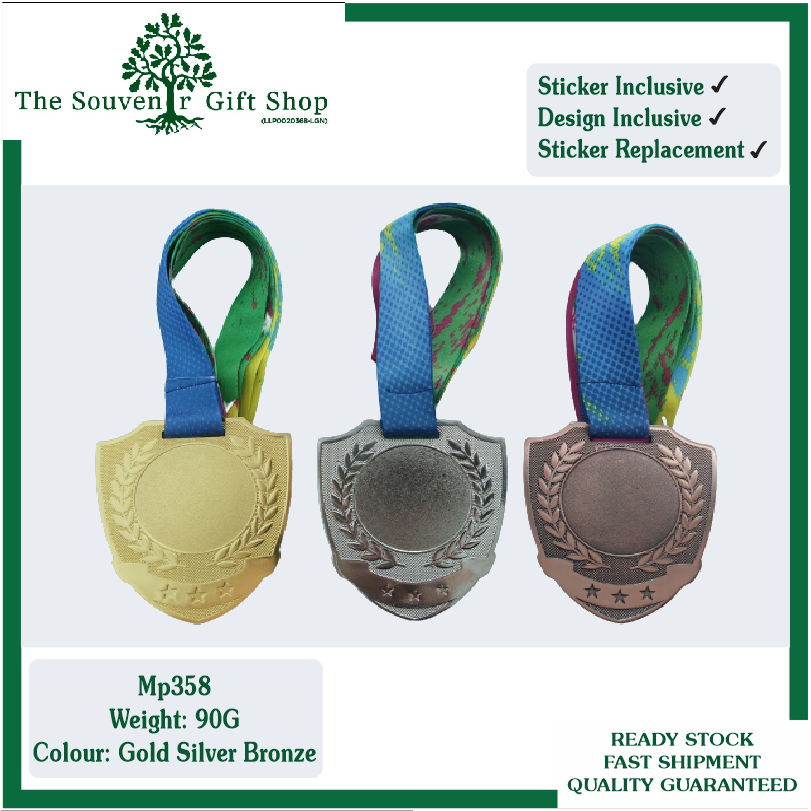 [FAST SHIPMENT] Medal Sukan I Hanging Medal Besi I Sticker Inclusive I ...