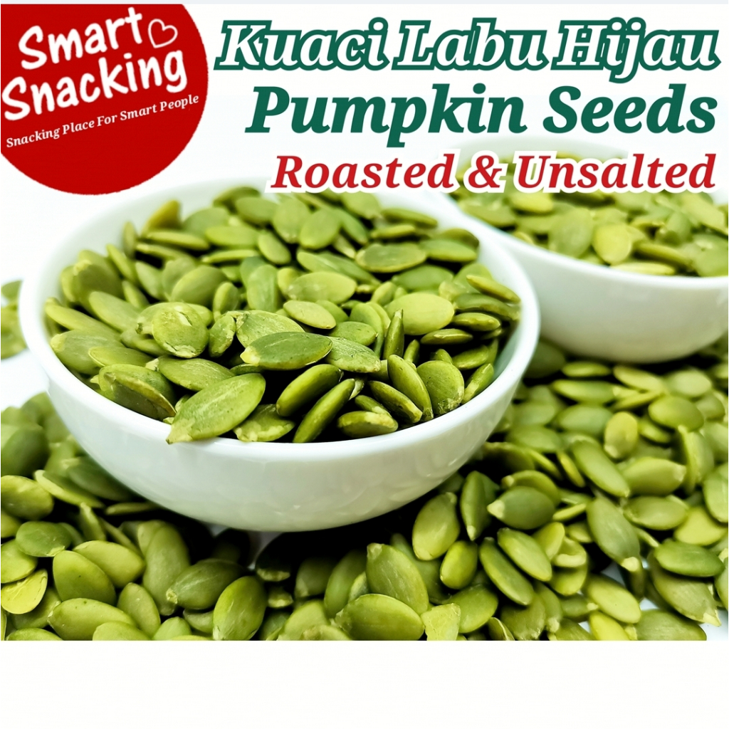 500g - Biji Labu Panggang - Kuaci Biji Labu Hijau - Pumpkin Seed ...